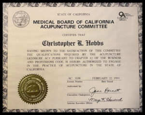 Credentials & Declarations - Dr. Christopher Hobbs, Ph.D.